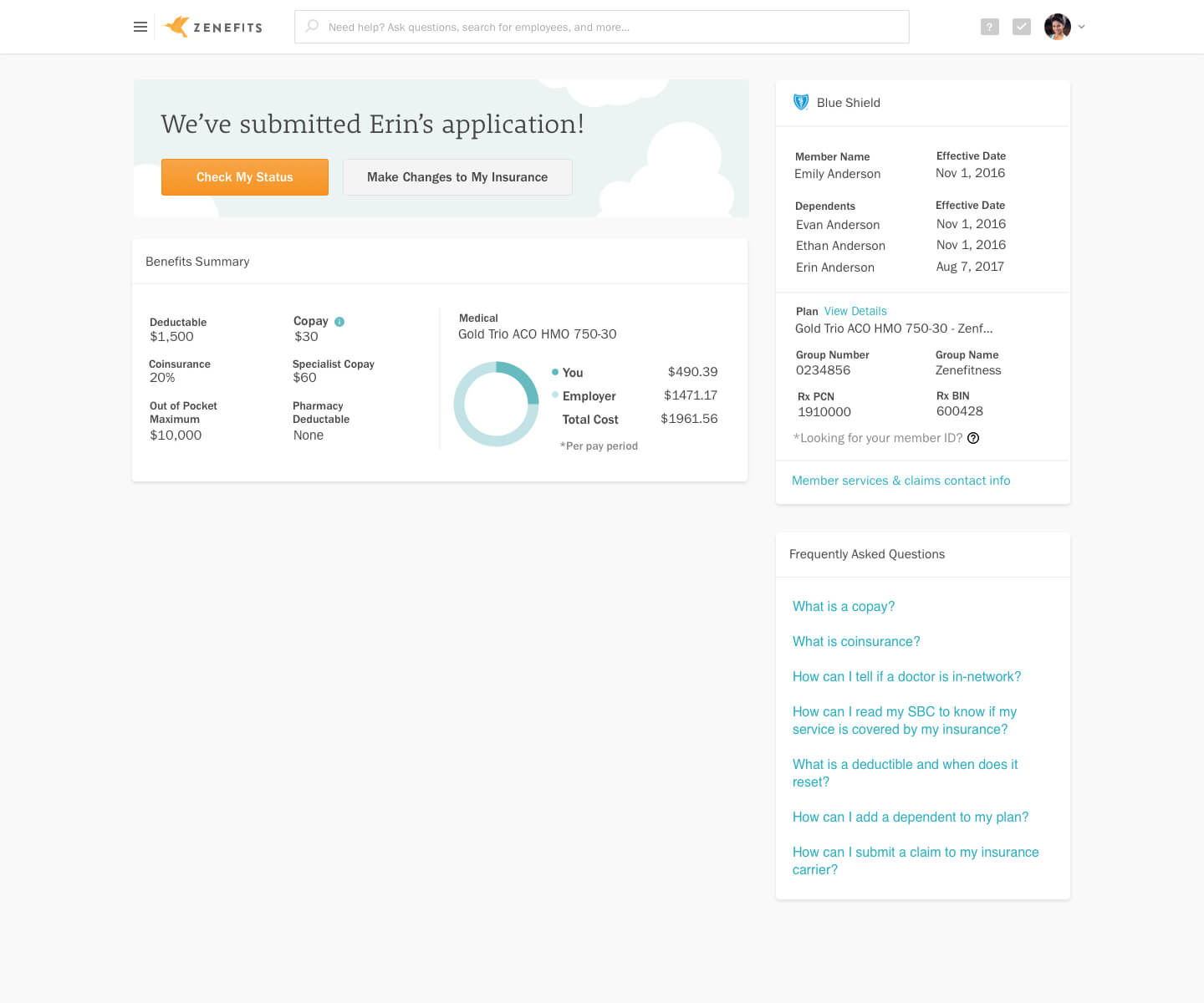 Zenefits adds benefits to HR platform and opens up payroll tool ...