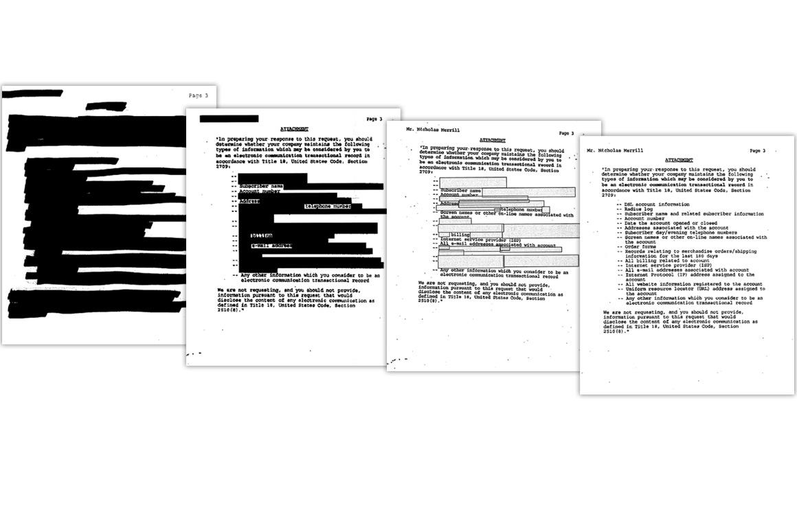 This is what a National Security Letter looks like | VentureBeat
