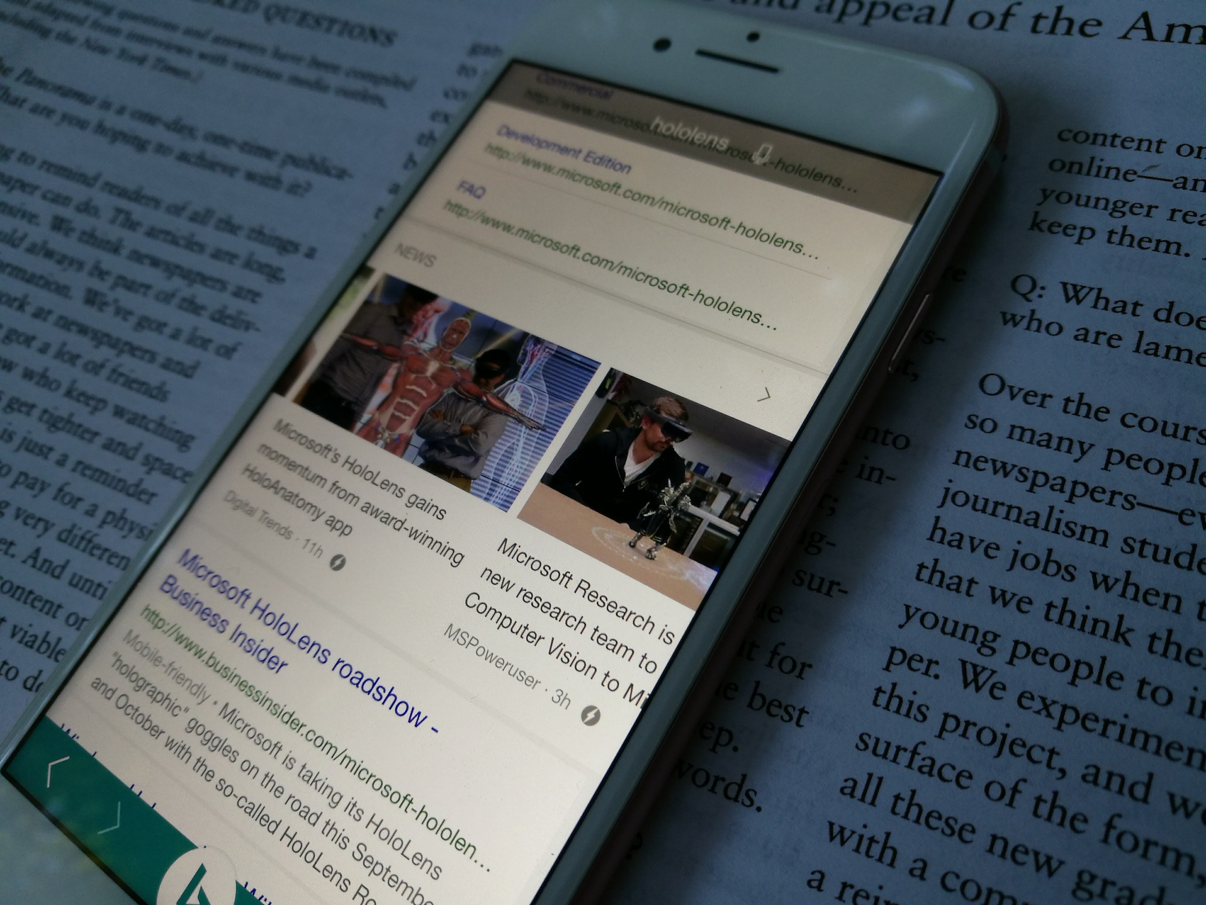 Bing for Android and iOS adopts AMP in search results | VentureBeat