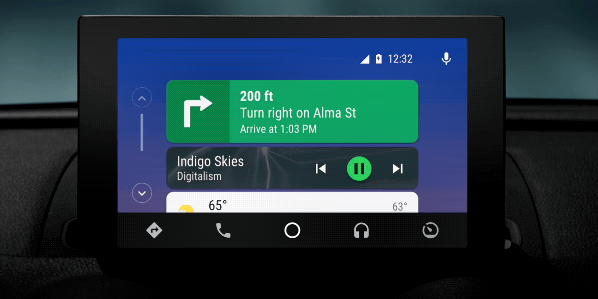 Google redesigns Android Auto with a new navigation bar, notification ...
